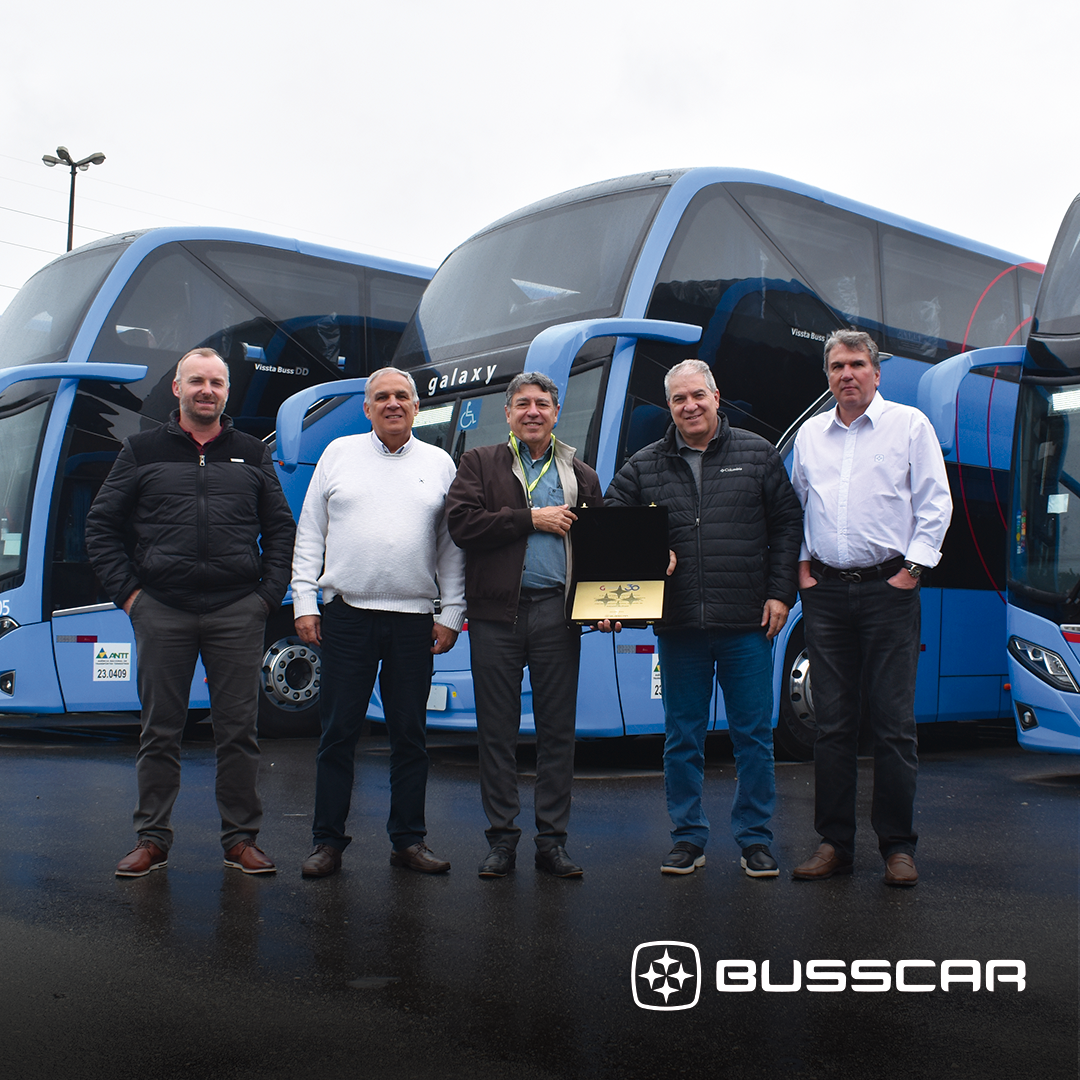 Busscar entrega Vissta Buss DD à Expresso Guanabara – Busscar